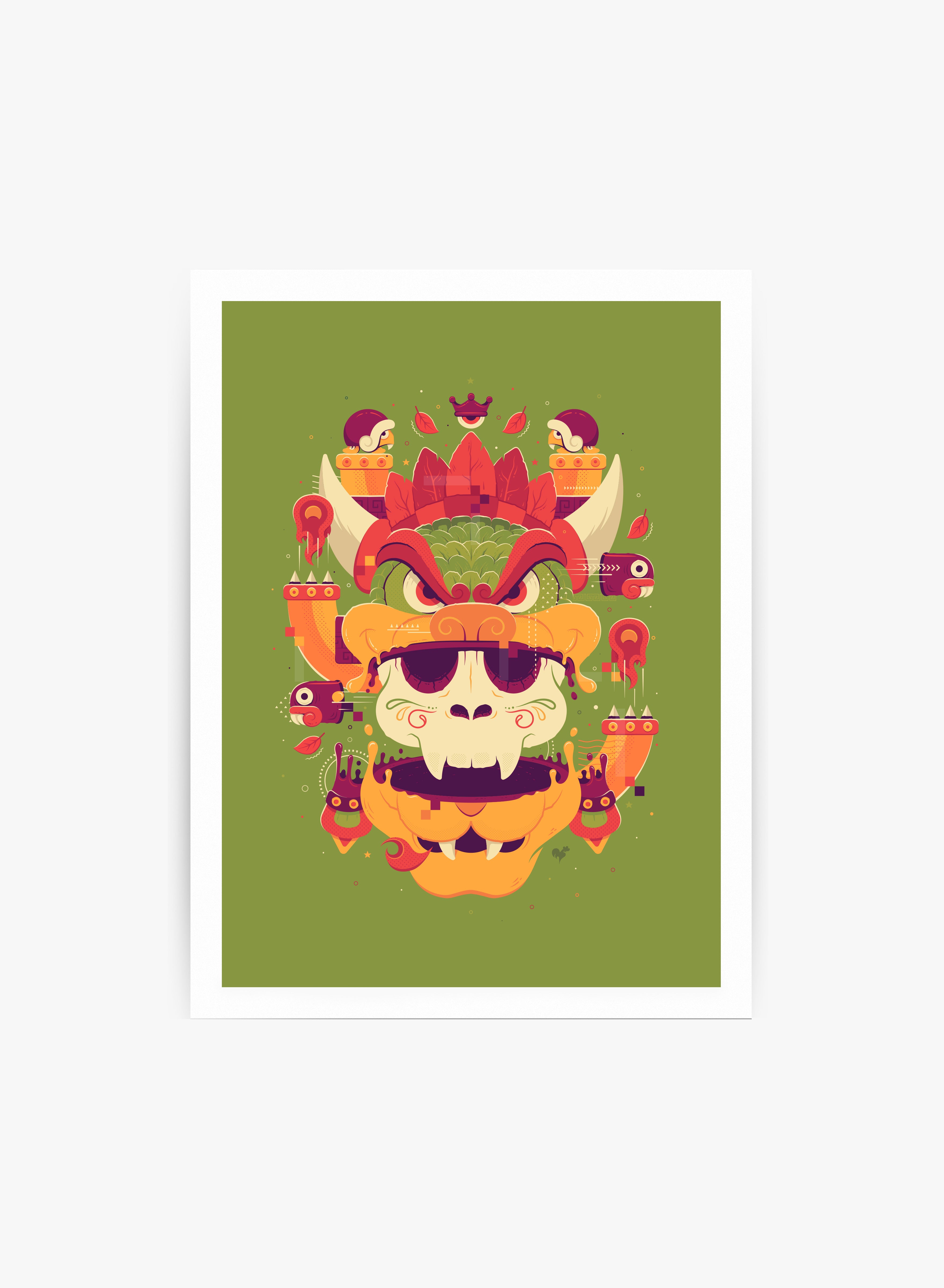 Los Carnales Mario (Compa Koopa Ltd Print) – Pipiripau